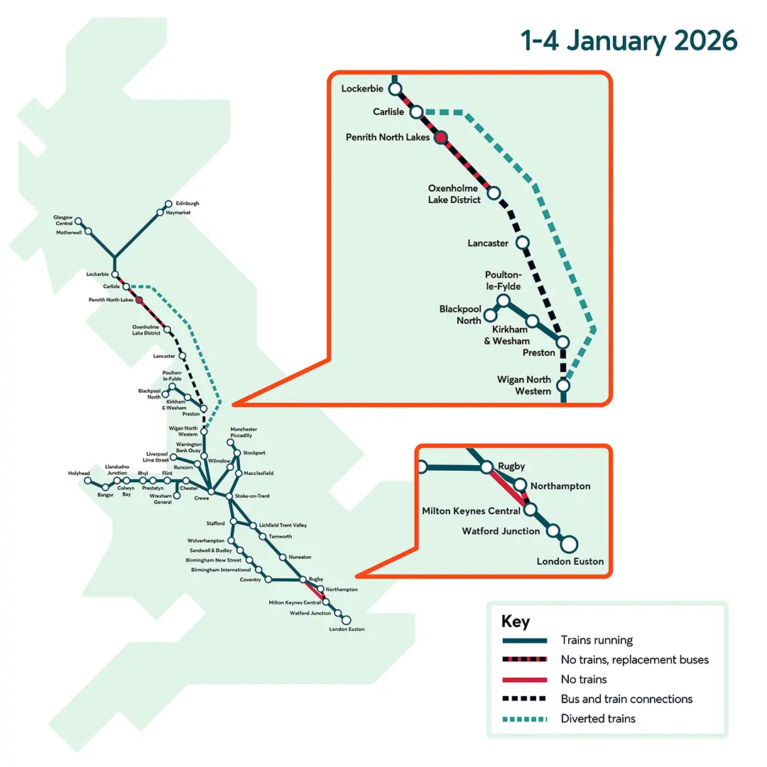 Christmas Travel Information | Avanti West Coast